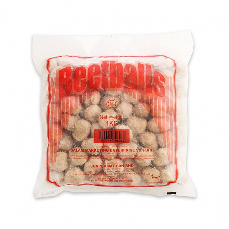 BEEF BALL 1KG - 12PKT/CTN | Simple Food Marketing