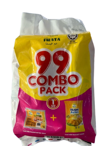 FIESTA 99 COMBO PACK (NUGGET & FRANK) 1.15KG - 12PKT/CTN | Simple Food ...